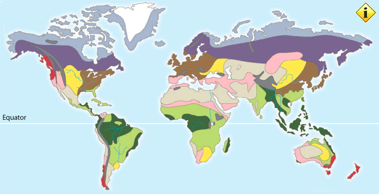 Biome Map With Biomes